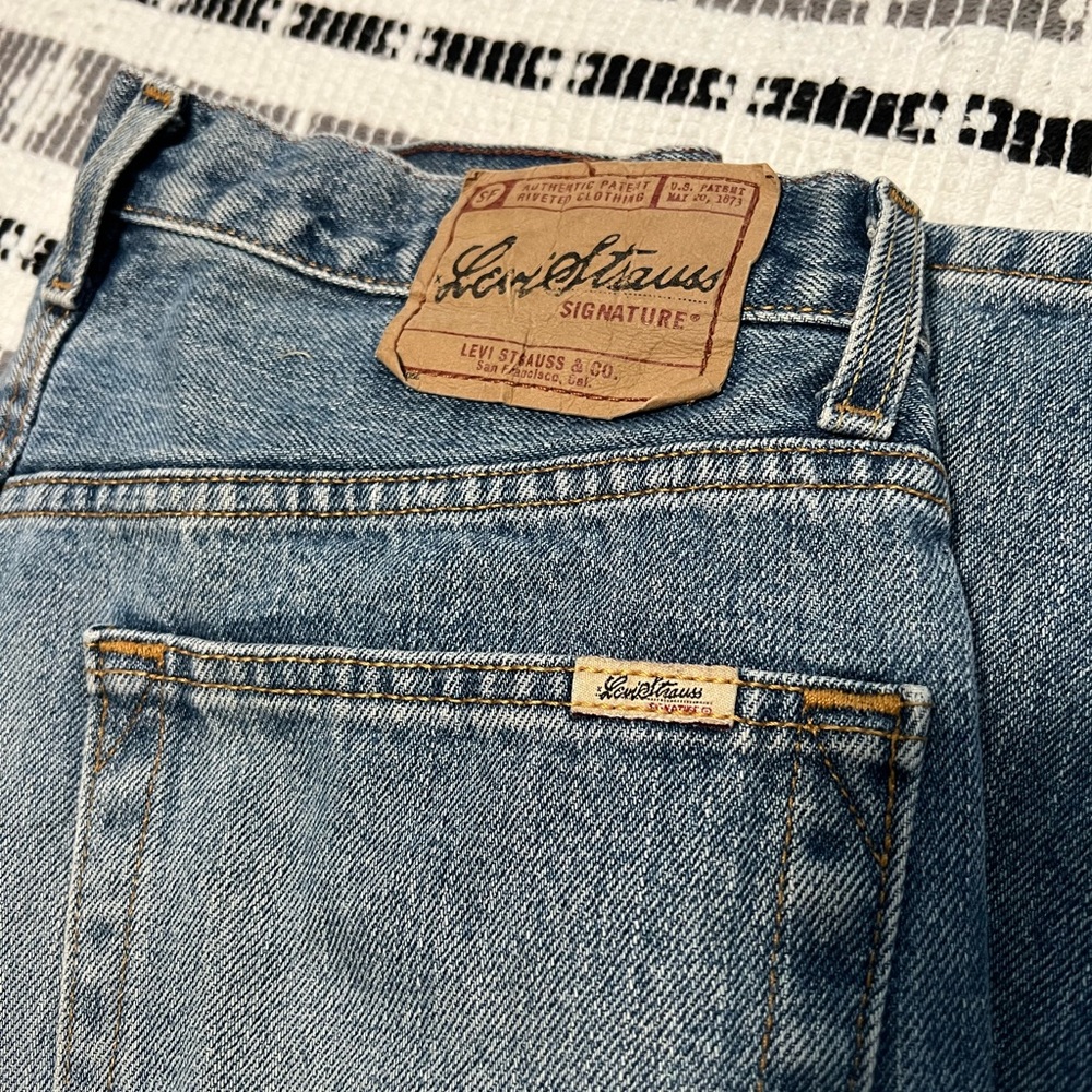 Vintage 2000s Levis Signature Jeans Denim 33” X 30” - Gem